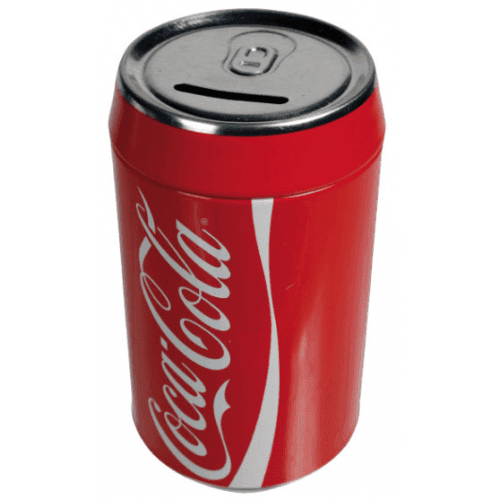 COKE (Coca Cola CAN) MONEY BOX SML 22231 - Discount Cash and Carry