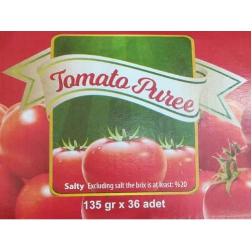 Tomato puree (Box of 36 x135g) - Discount Cash and Carry