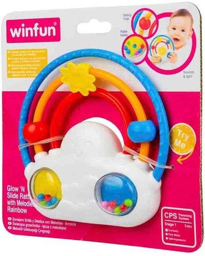 Winfun Glow and Slide Rattle with Melody Rainbow - Discount Cash and Carry